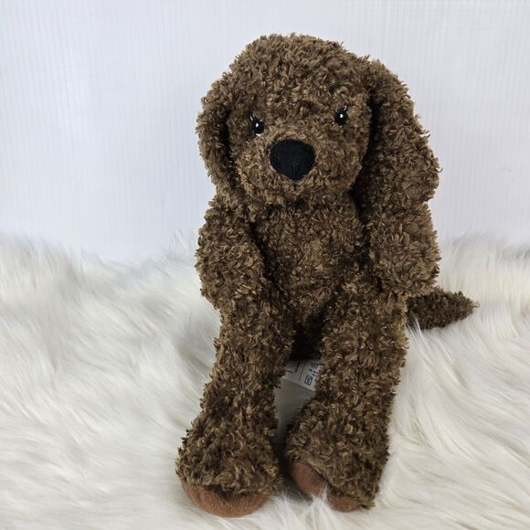 IKEA | Toys | Rare Ikea Gosig Spaniel Brown Curly Hair Puppy Dog Plush ...